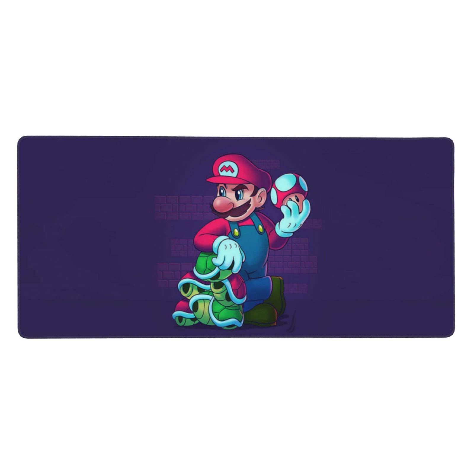 Super Mario Mouse Pad Extra Large 16x35.5 Inch Keyboard Mat Anti-Slip ...
