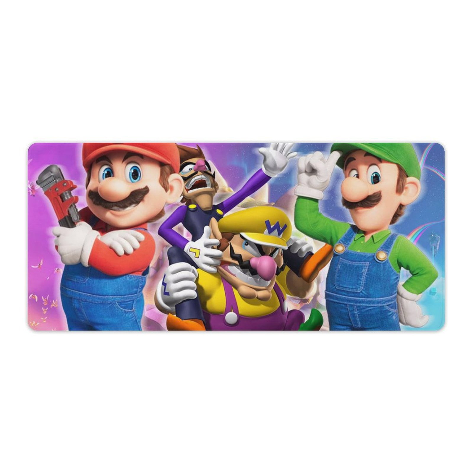 Super Mario Movie Luigi Extended Gaming Mouse Pad No-sliped Large Desk ...