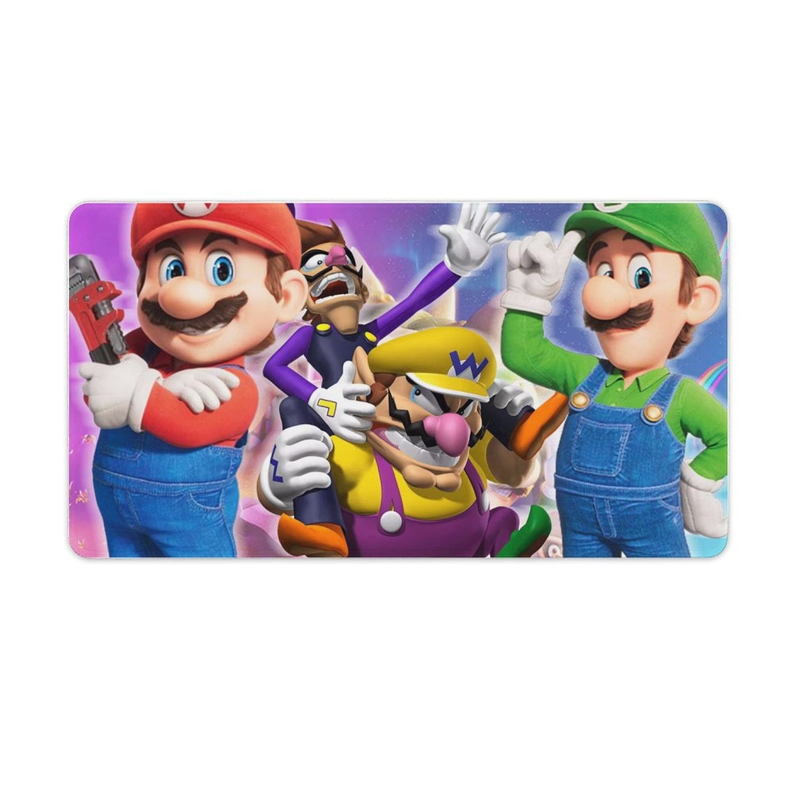 Super Mario Movie Luigi Extended Gaming Mouse Pad No-sliped Large Desk ...