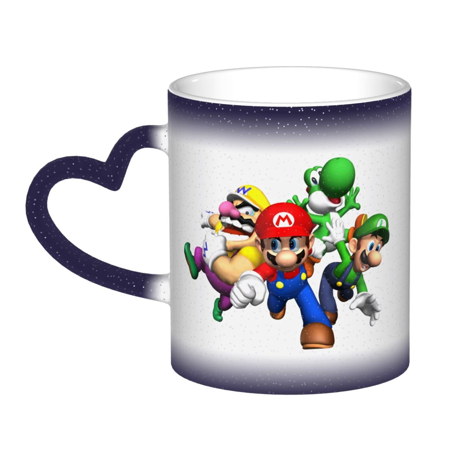 Super Mario Mug Color Changing Coffee Mug Ceramic Heat Sensitive Colour ...