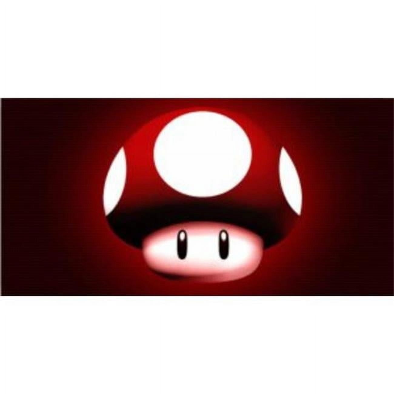 Super Mario Mushroom Photo License Plate - Walmart.com