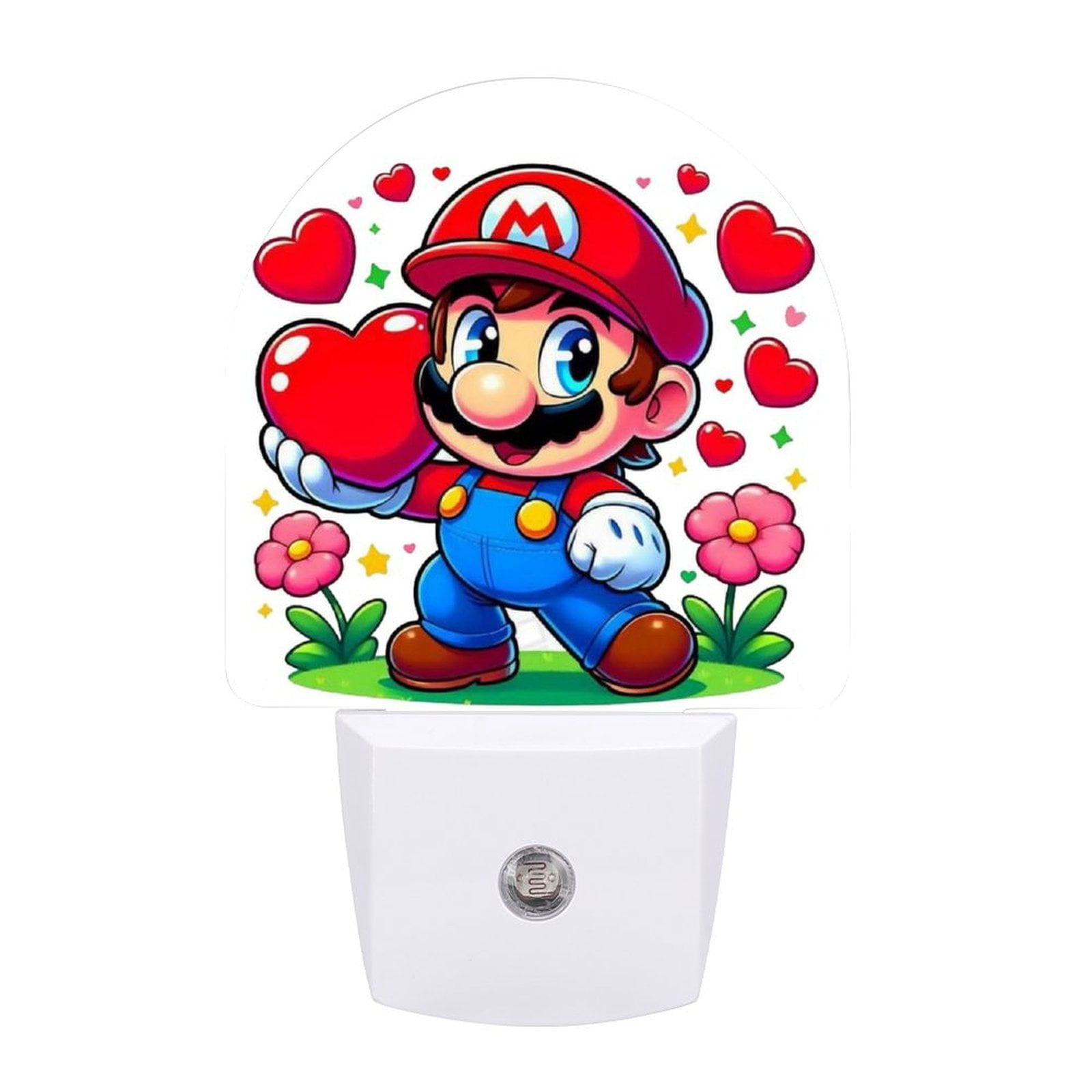 Super Mario Night Light Nightlights Plug into Wall Decor for Bedroom ...
