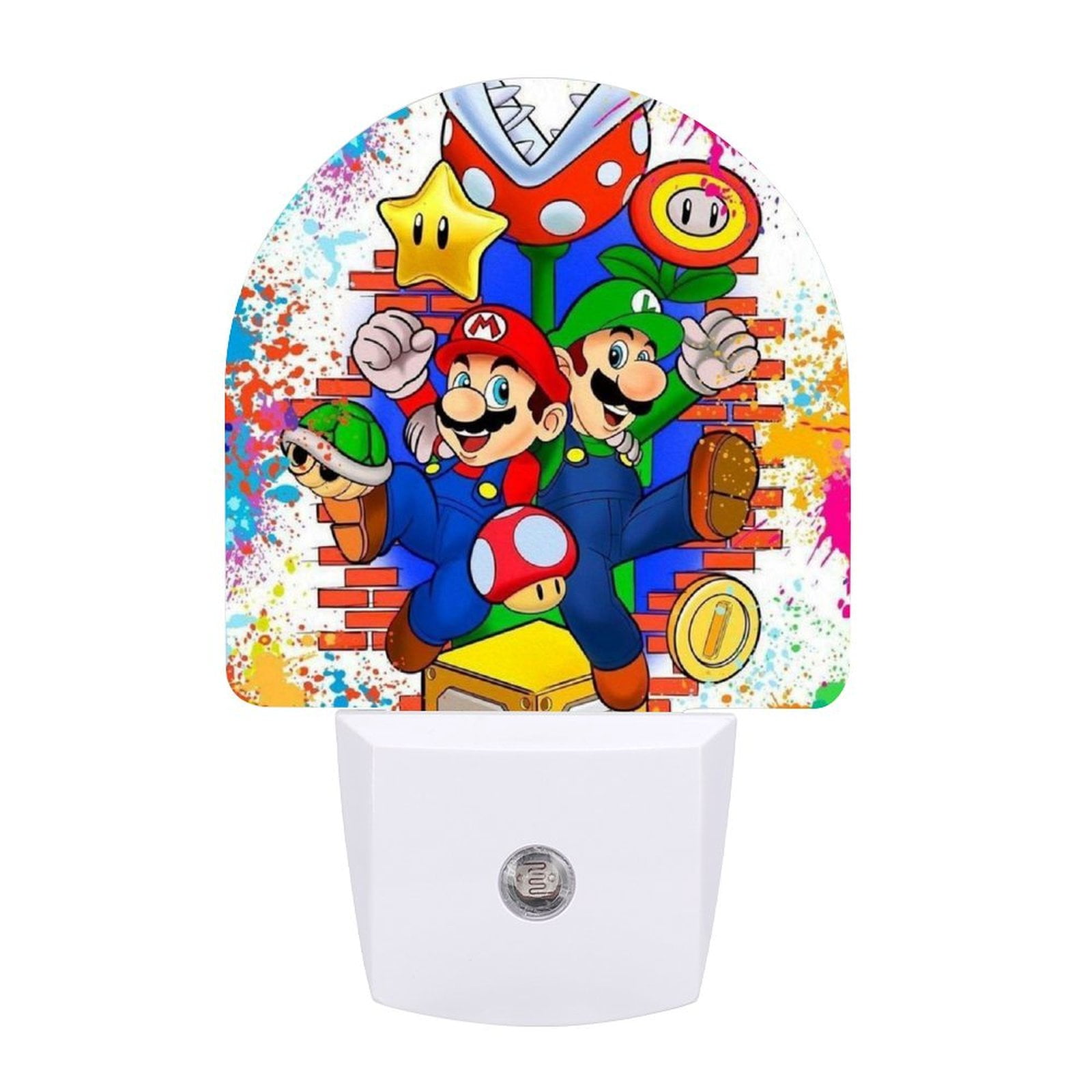 Super Mario Night Light Nightlights Plug into Wall Decor for Bedroom ...