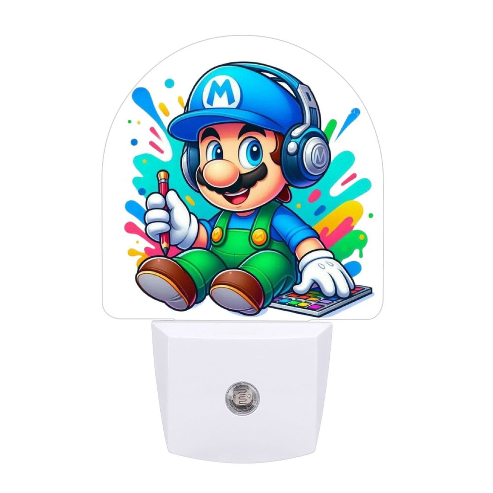 Super Mario Night Light Nightlights Plug into Wall Decor for Bedroom ...
