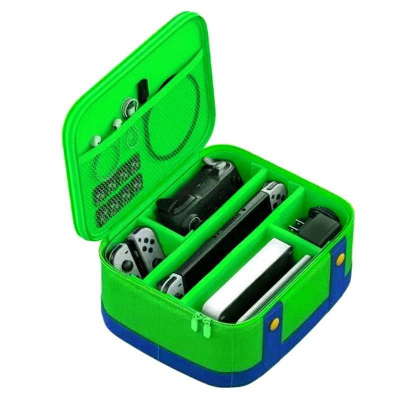 Super Mario Nintendo Switch Storage Case - Large Hard Shell Travel Bag ...