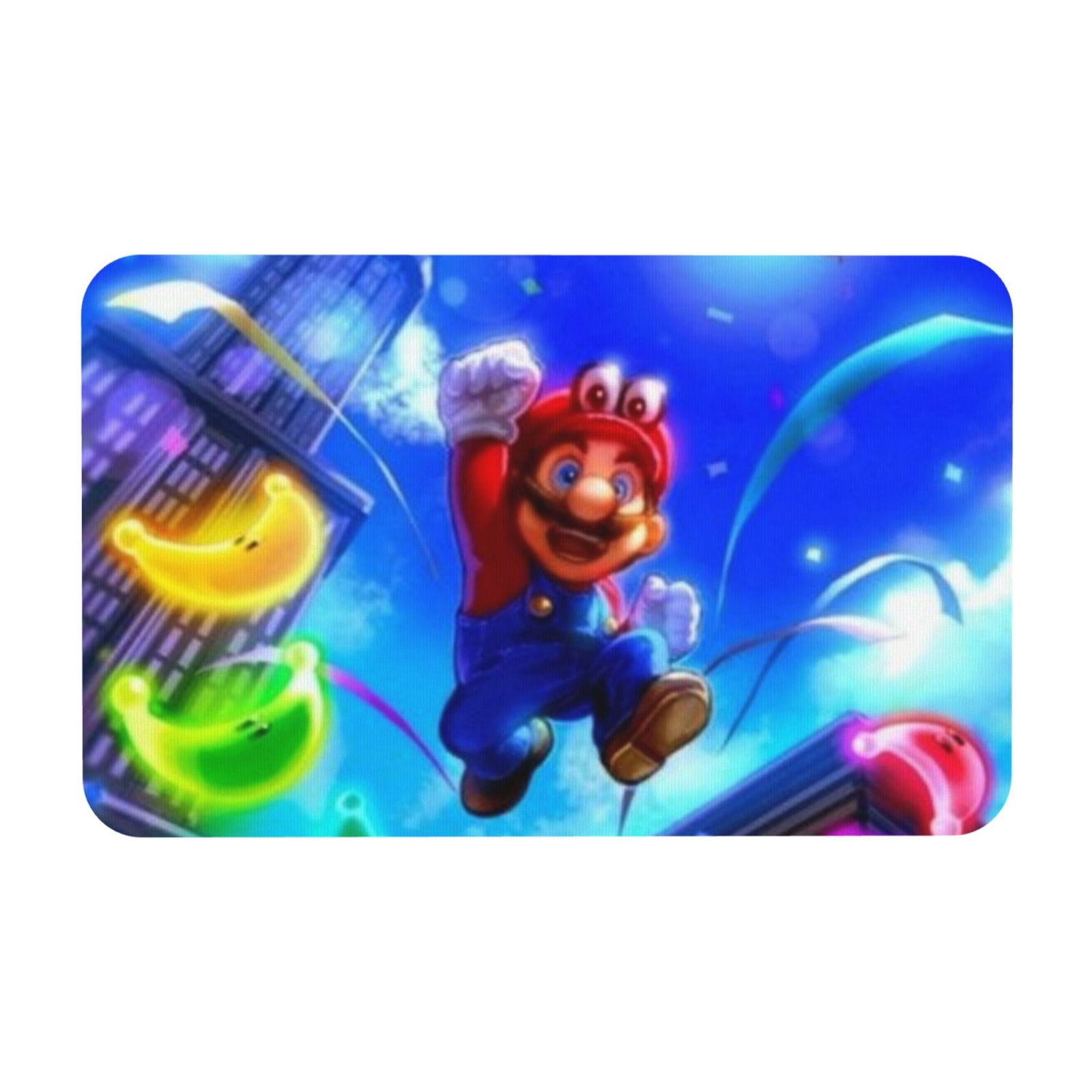 Super Mario Odyssey Bath Mat,Diatomite Bath Mat,Super Absorbent Bathmat ...