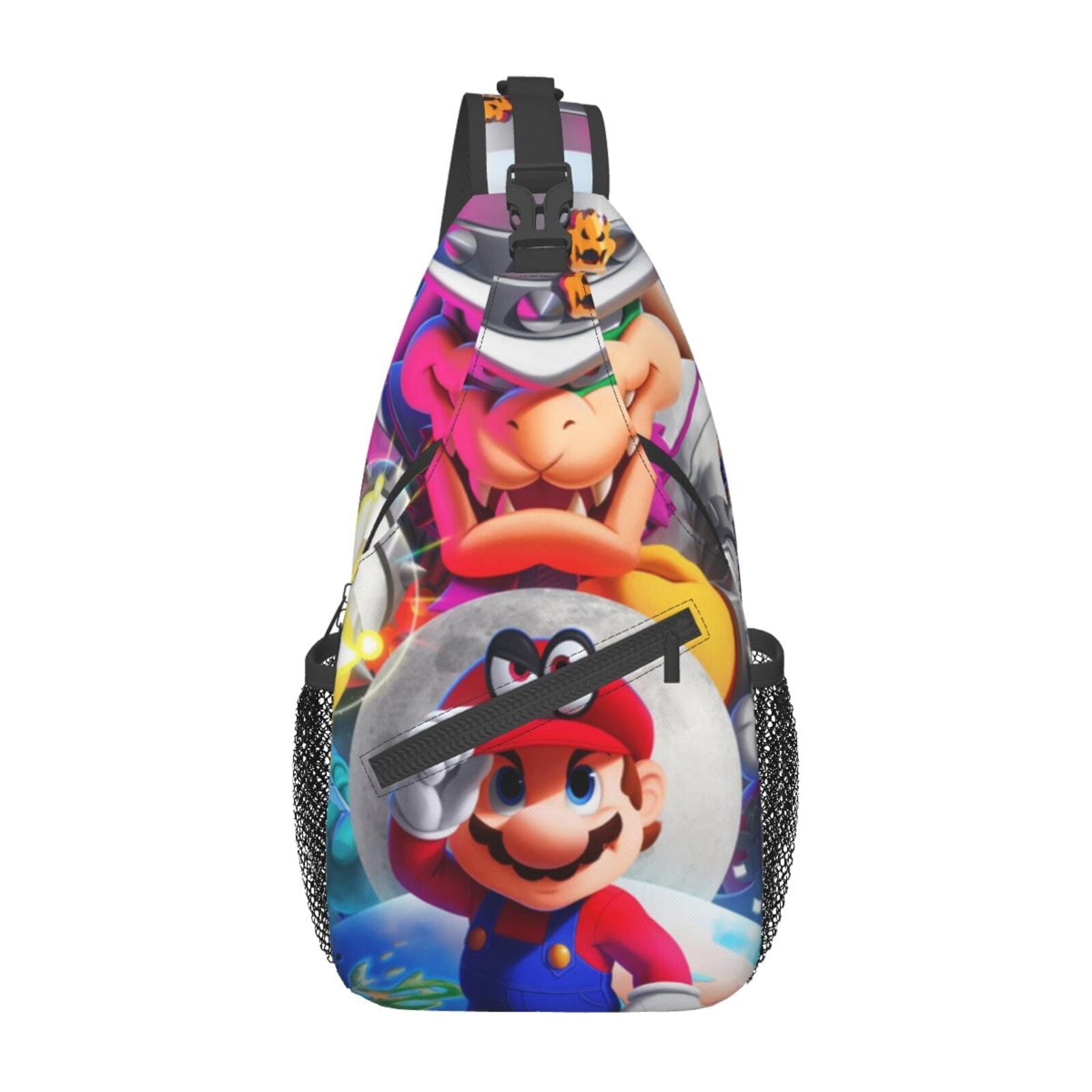 Super Mario Odyssey Chest Bags Crossbody Sling Backpack Unisex Travel ...