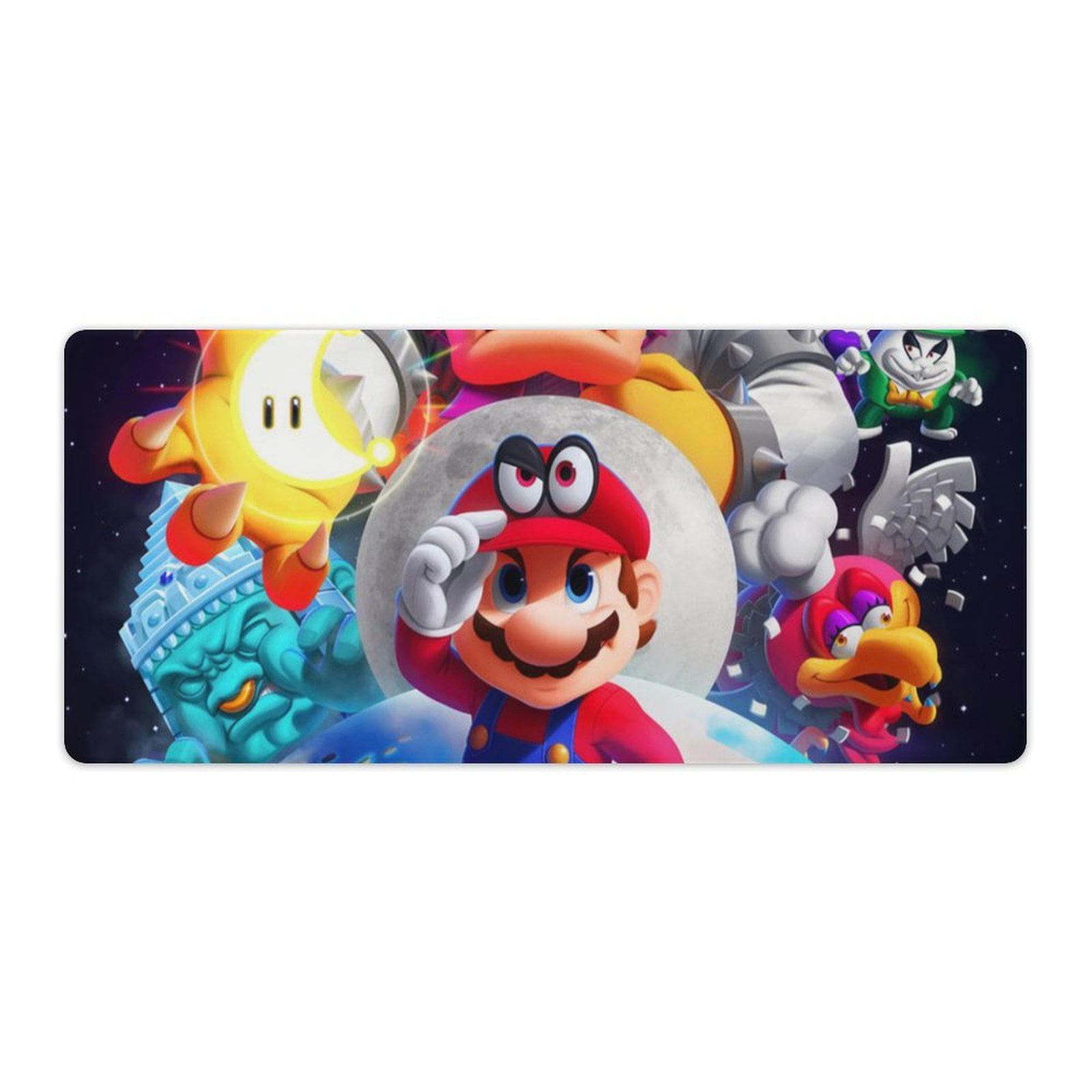 Super Mario Odyssey Extended Gaming Mouse Pad No-sliped Large Desk Mat ...