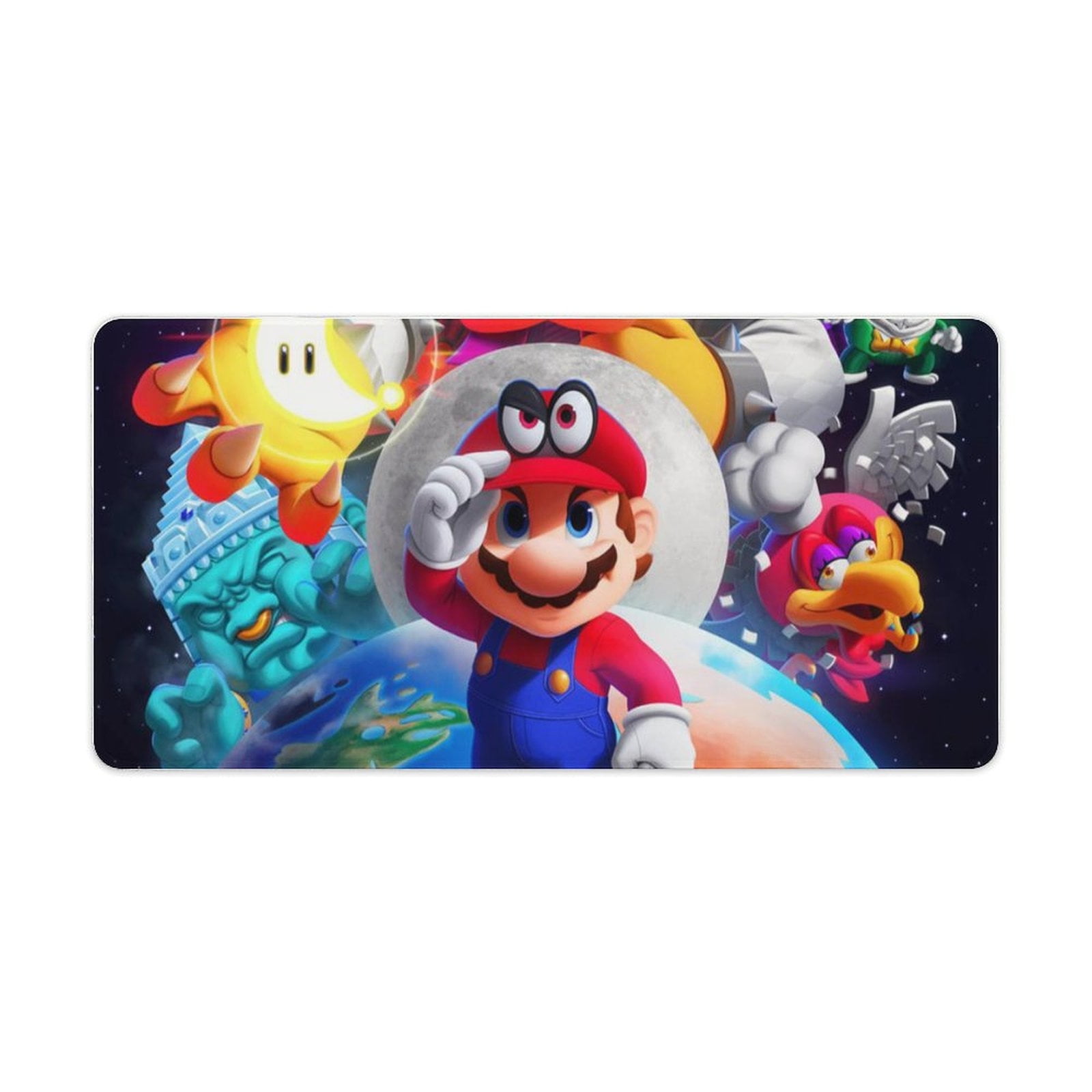 Super Mario Odyssey Extended Gaming Mouse Pad No-sliped Large Desk Mat ...