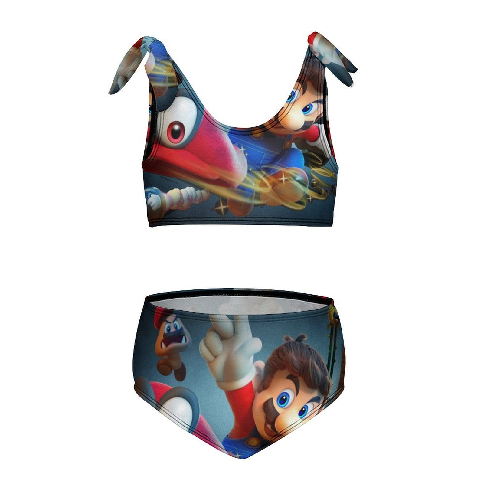 Super Mario Odyssey Kid's Swimwear Two Piece Swimsuit Summer Beach ...