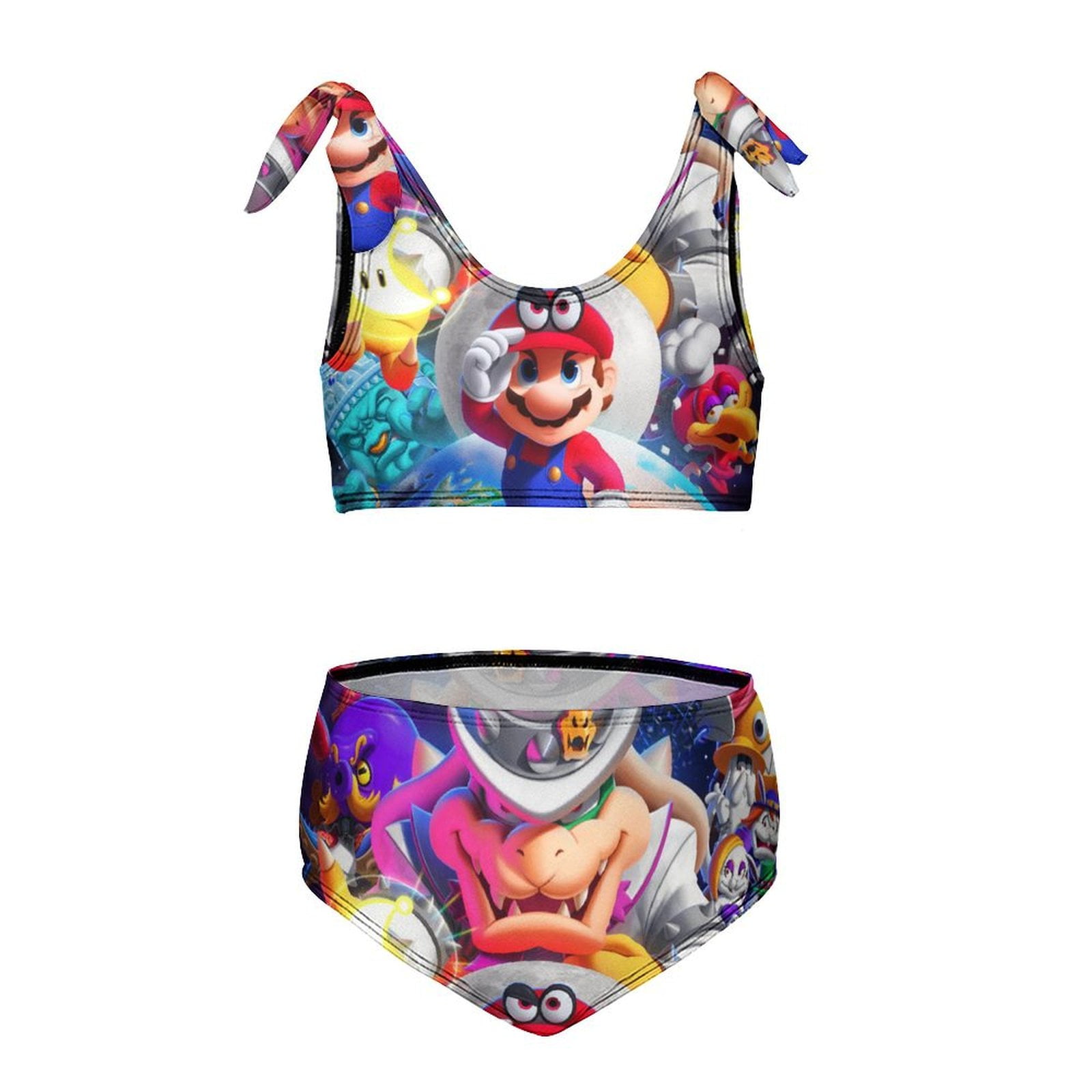 Super Mario Odyssey Kid's Swimwear Two Piece Swimsuit Summer Beach ...