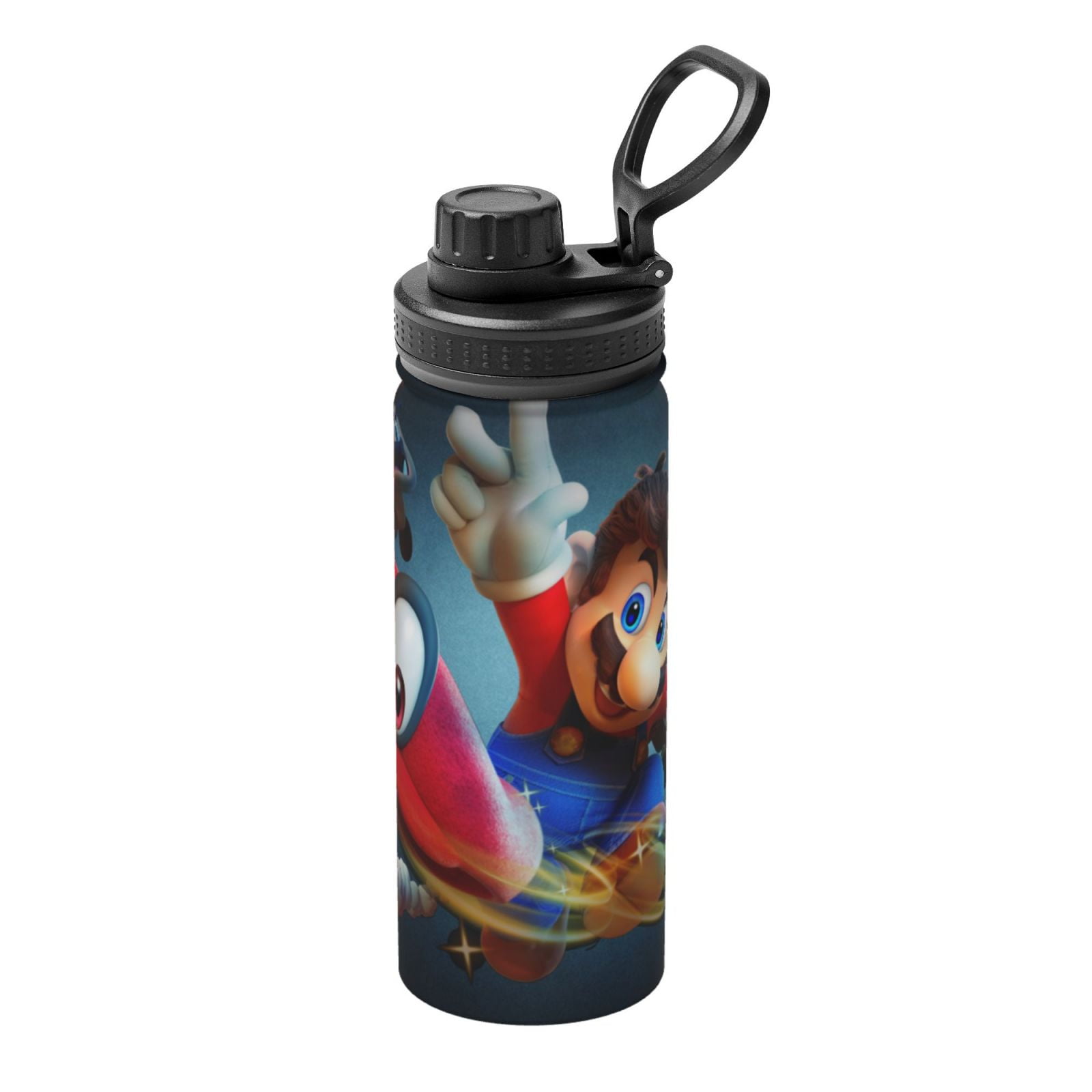 Super Mario Odyssey Unisex Sports Insulated Water Bottles Kettle ...