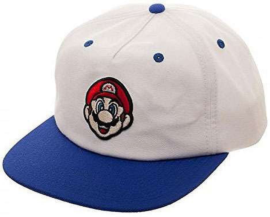 Super Mario Oxford Snapback Cap - Walmart.com
