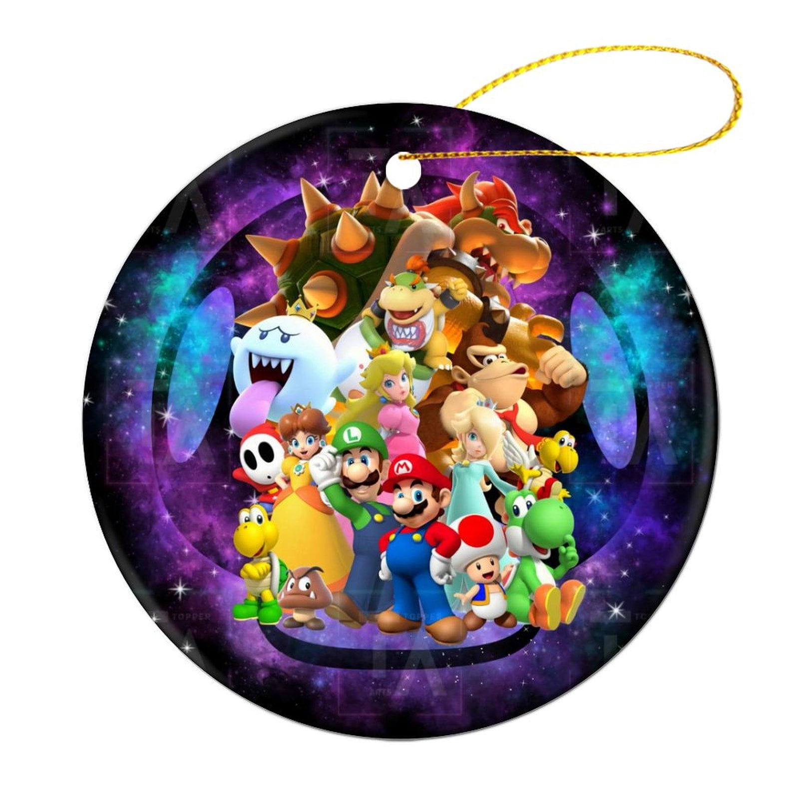 Super-Mario PNG Mario Galaxy Christmas Ornaments,Christmas Tree ...