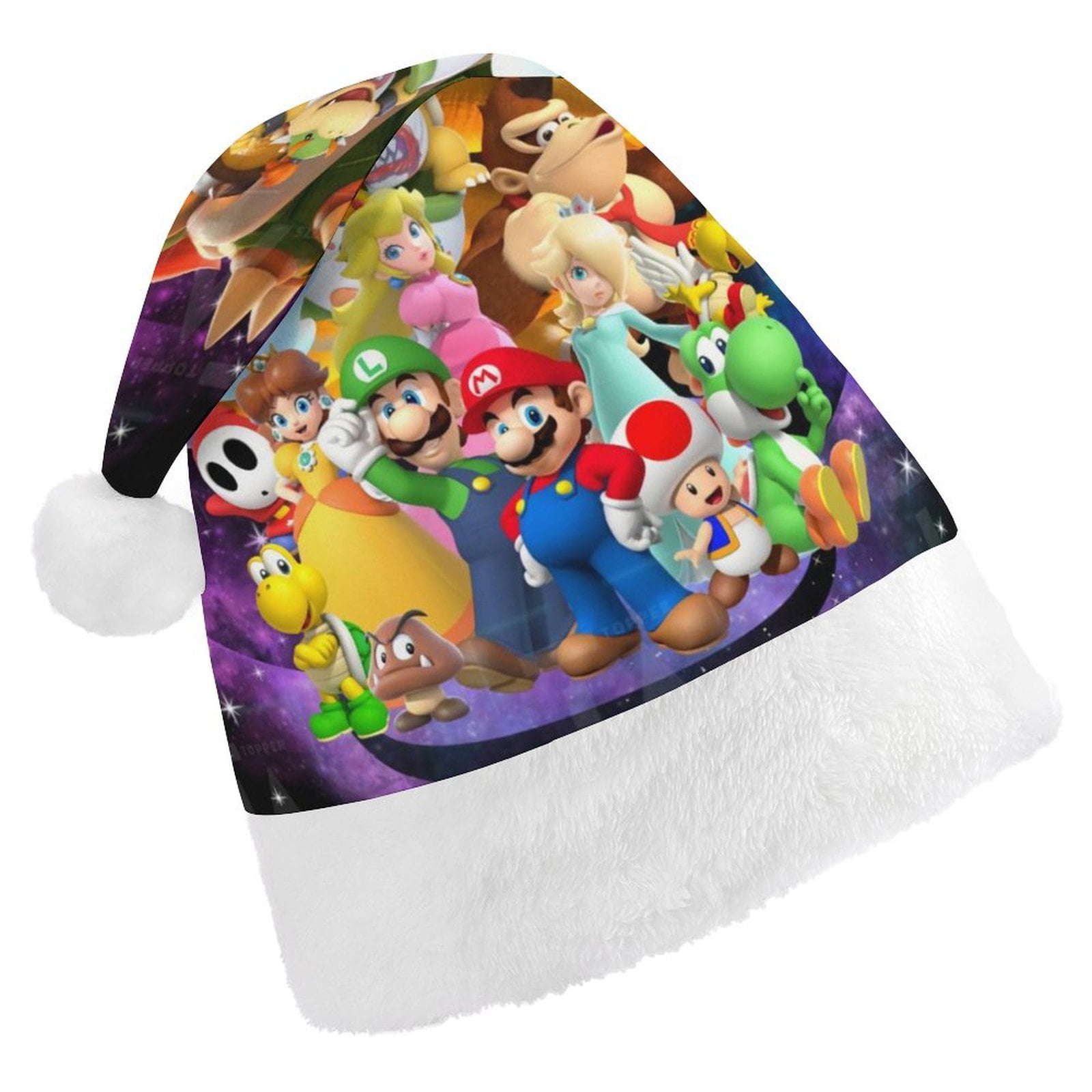 Super-Mario PNG Mario Galaxy Santa Hat,Super-Mario PNG Mario Galaxy ...