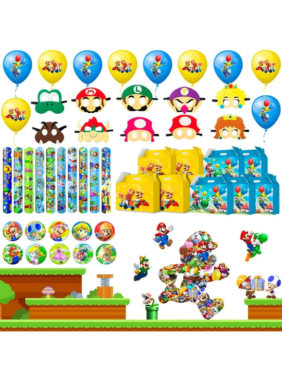 Super Mario Bros Party Supplies in Party & Occasions - Walmart.com