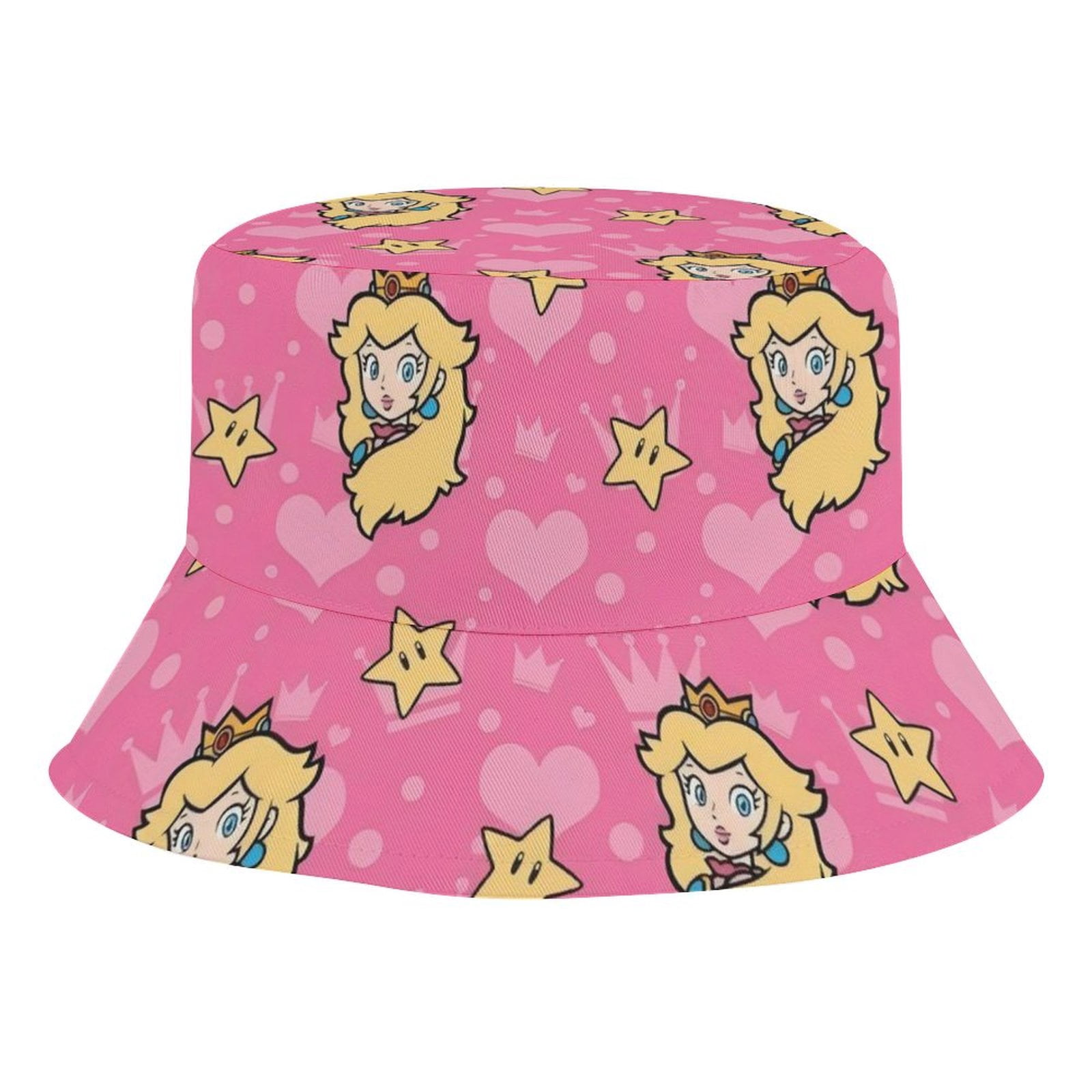 Super Mario Peach Princess Children's beach bucket hat suitable for ...