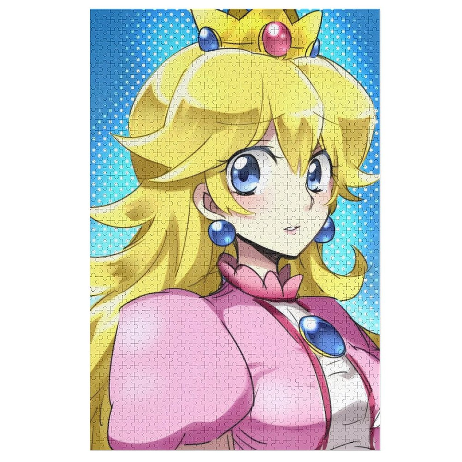 Super Mario Peach Princess Jigsaw Puzzles Kids Educational Toys ...