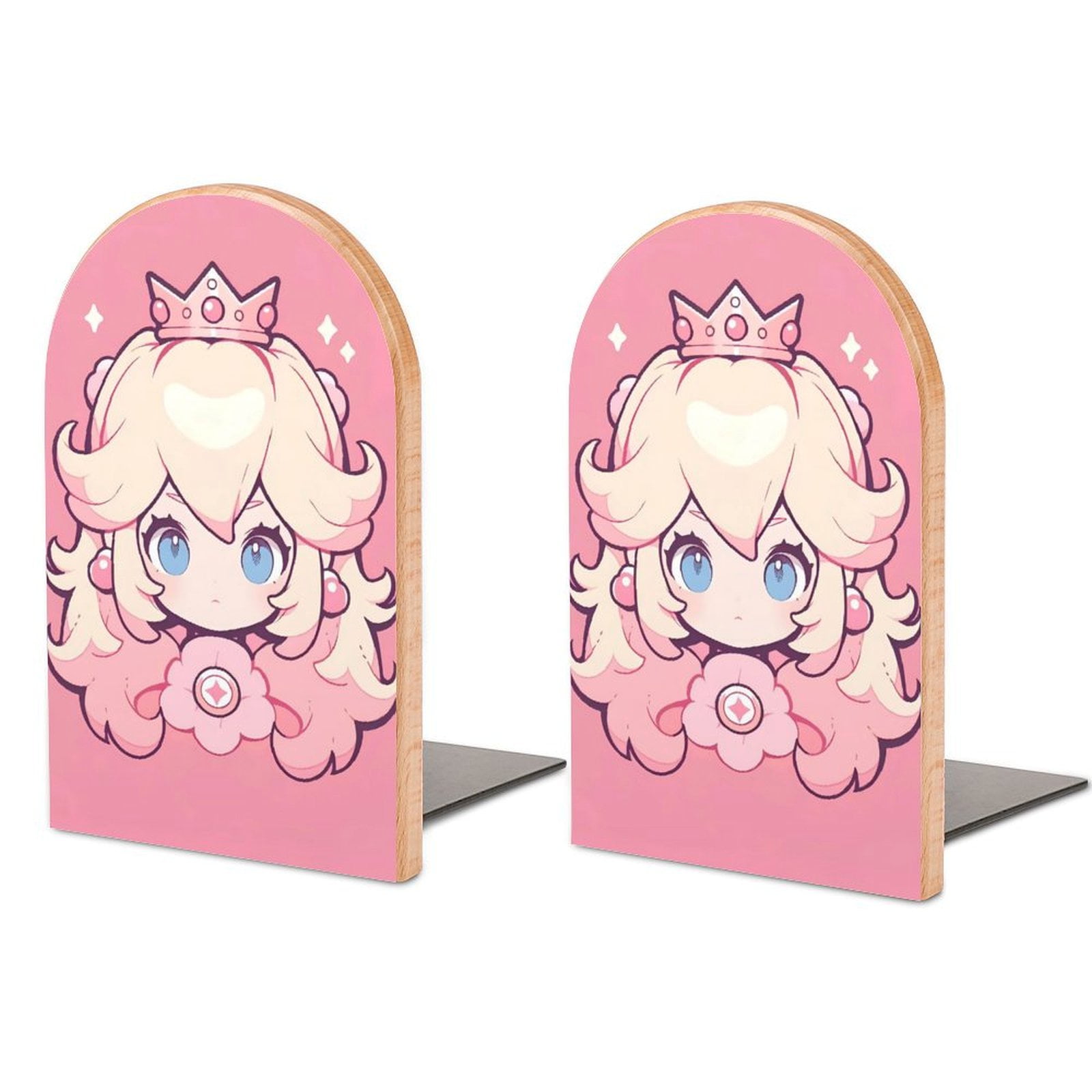 Super Mario Peach Princess kids bookends for shelves - Walmart.com