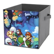 UNICOO® Kids Cream House Storage Organizer with 3-Tier Shelves, Storage ...