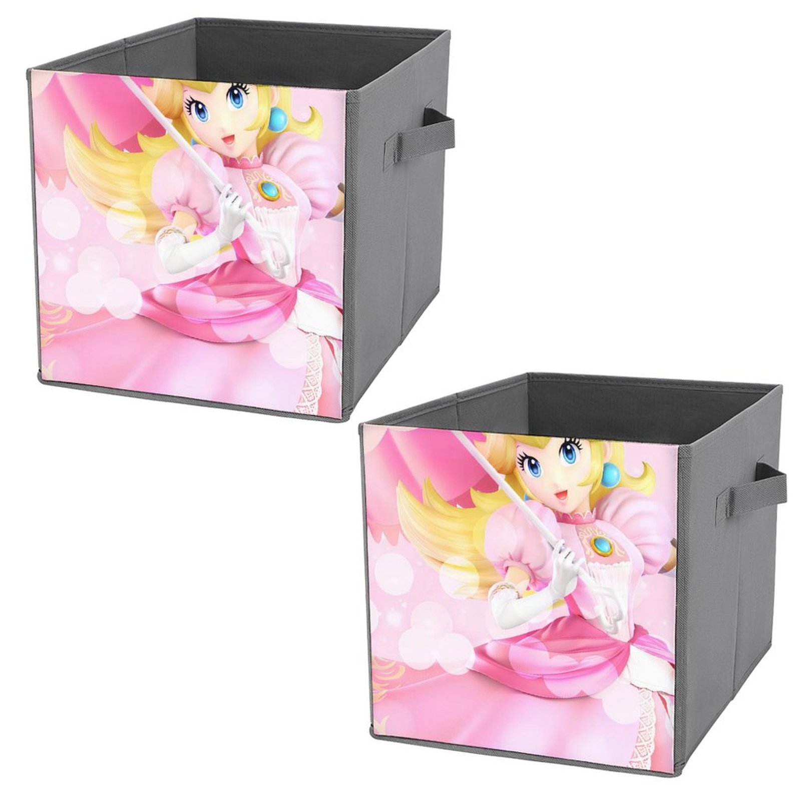 Super Mario Peach Princess toy storage box suitable for children's toys ...