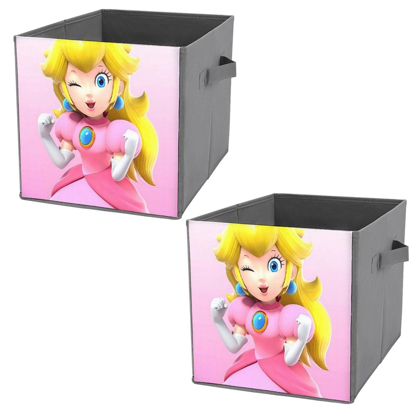 Super Mario Peach Princess toy storage box suitable for children's toys ...