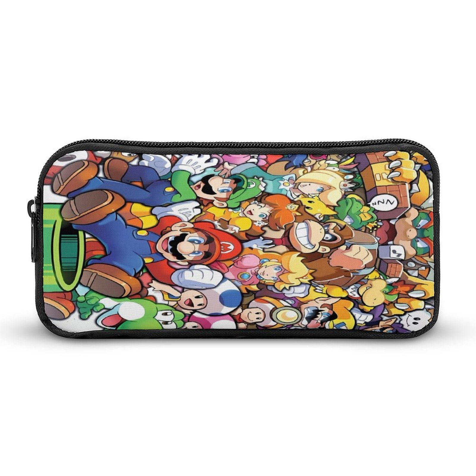 Super-Mario Pencil Case Big Capacity Multi Compartment Stationery Box ...