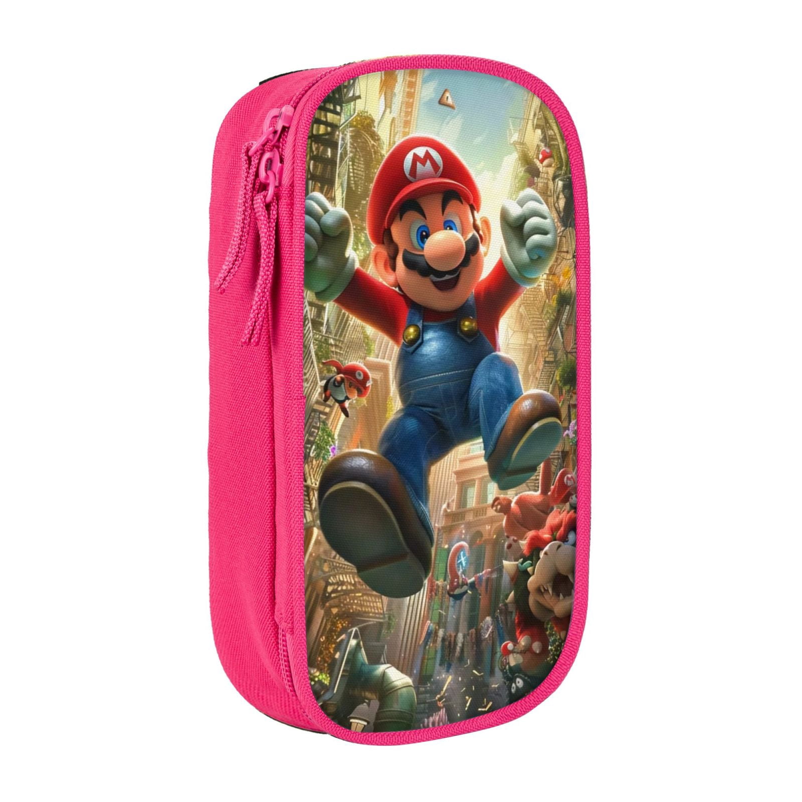 Super Mario Pencil Case,Big Capacity Pencil Pouch Stationery Pen Bag ...