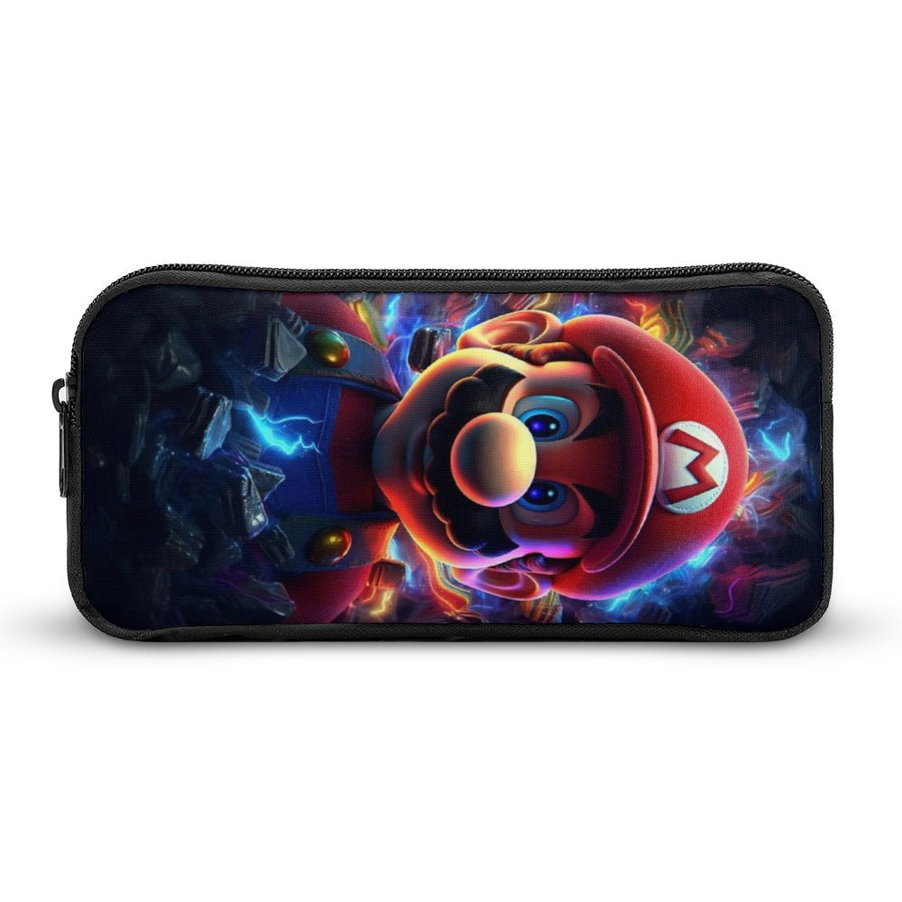Super Mario Pencil Case Portable Pencil Bag Zipper Cosmetic Bag High ...