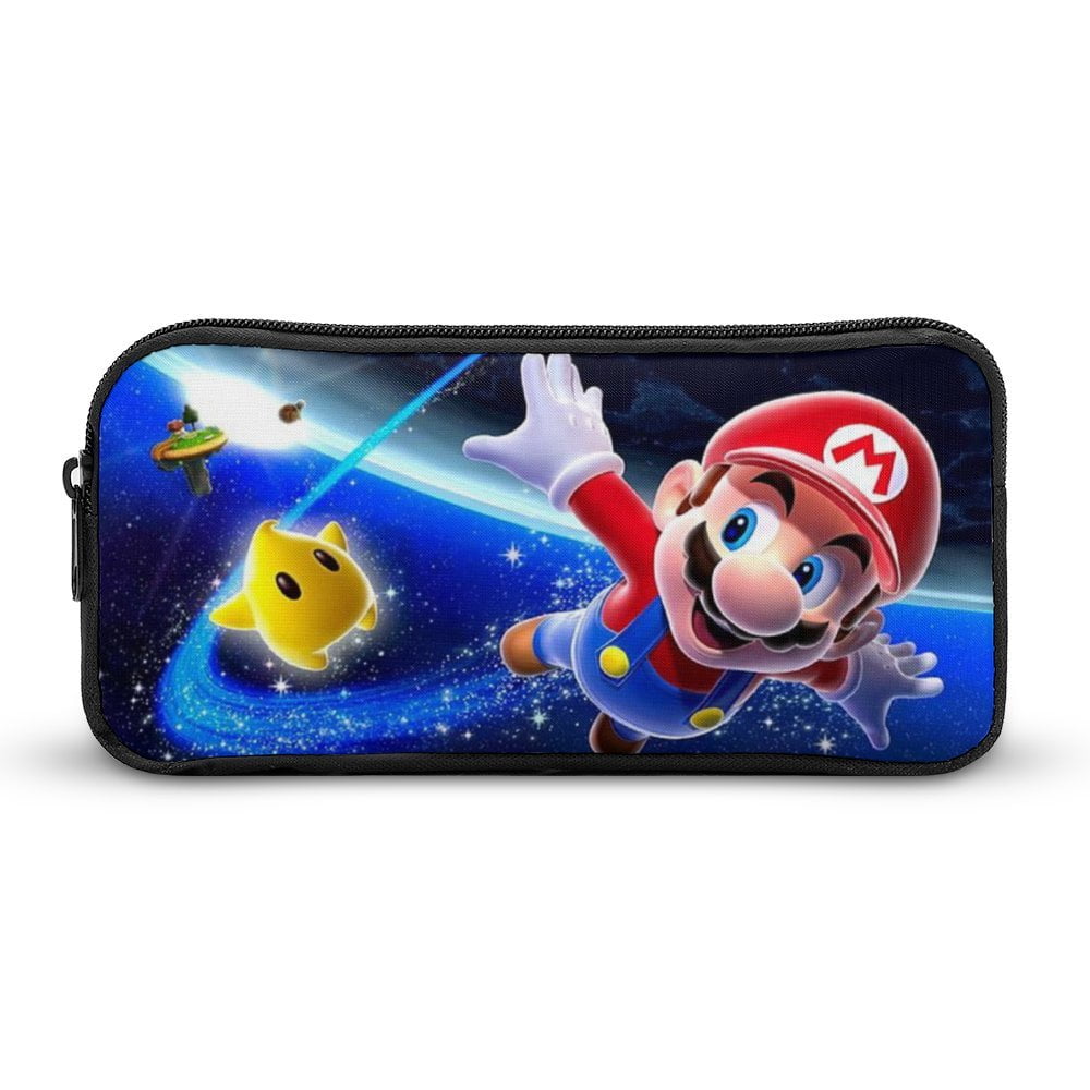 Super Mario Pencil Case Portable Pencil Bag Zipper Cosmetic Bag High ...