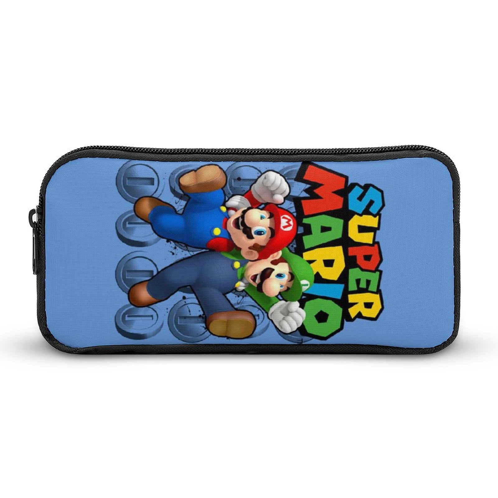 Super Mario Pencil Case Portable Pencil Bag Zipper Cosmetic Bag High ...
