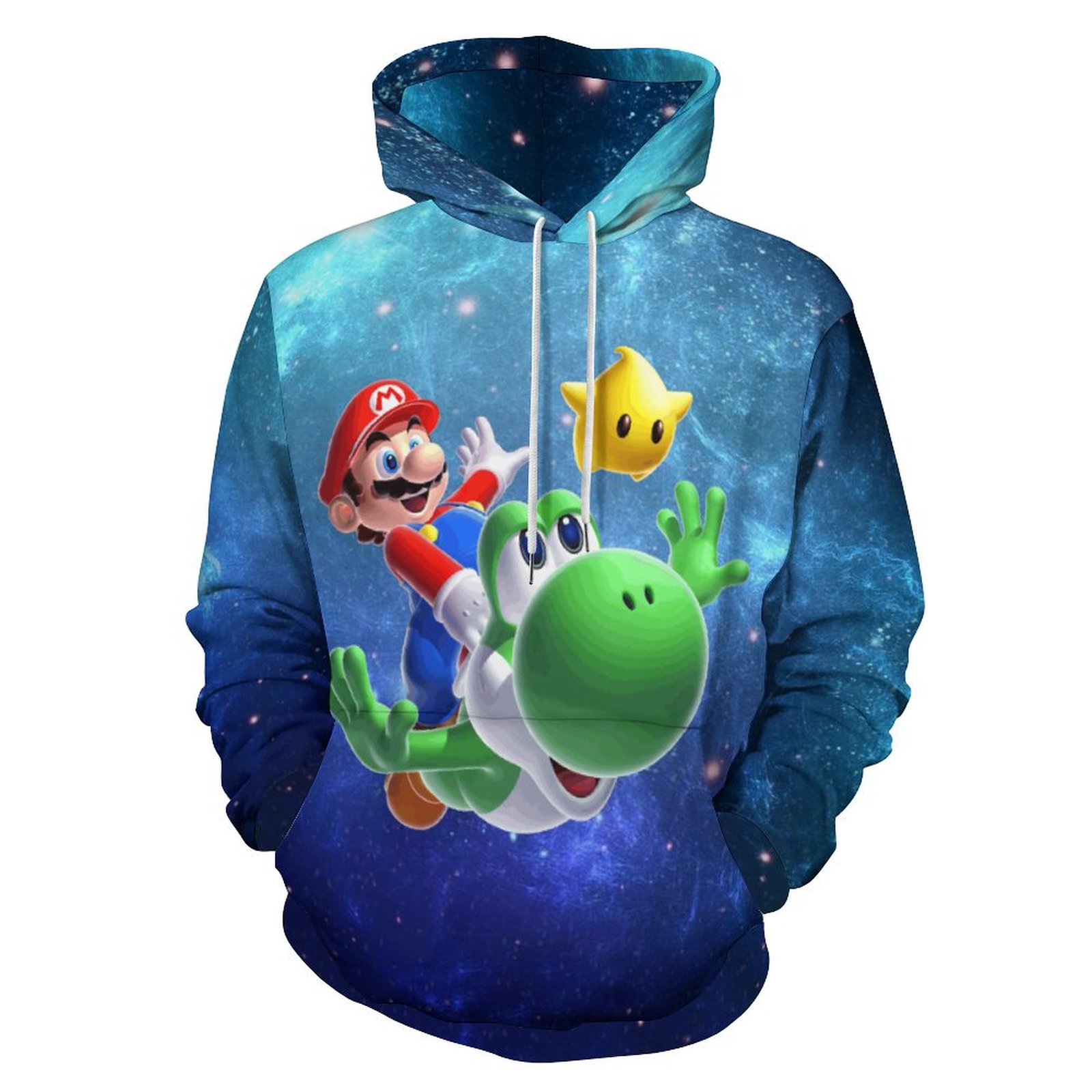 Super Mario Pet Fashion Sweatshirts Hoodies For Mens And Womens 3D ...