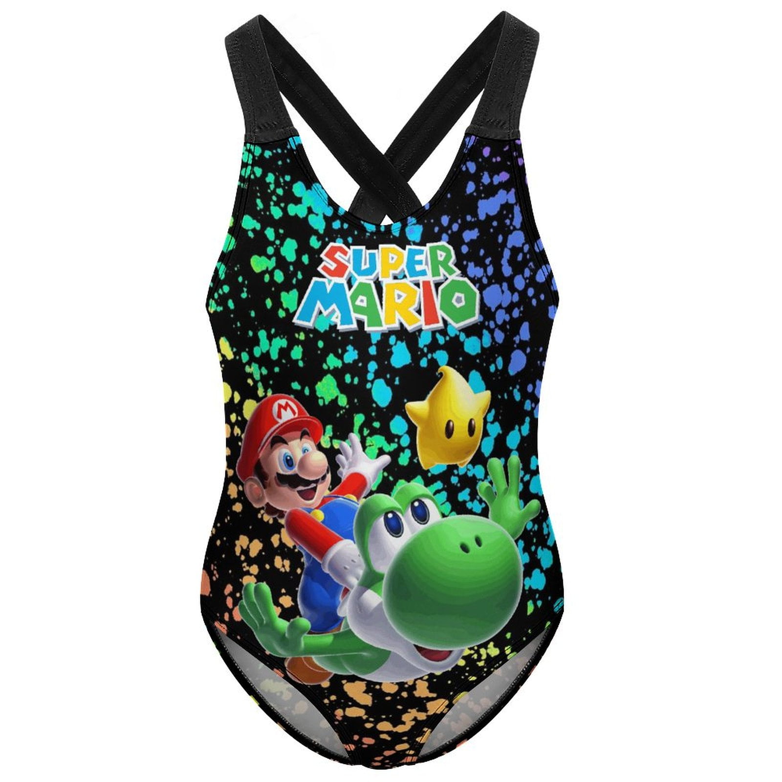 Super Mario Pet Girl's One-piece Swimsuit Summer Children's Beach ...