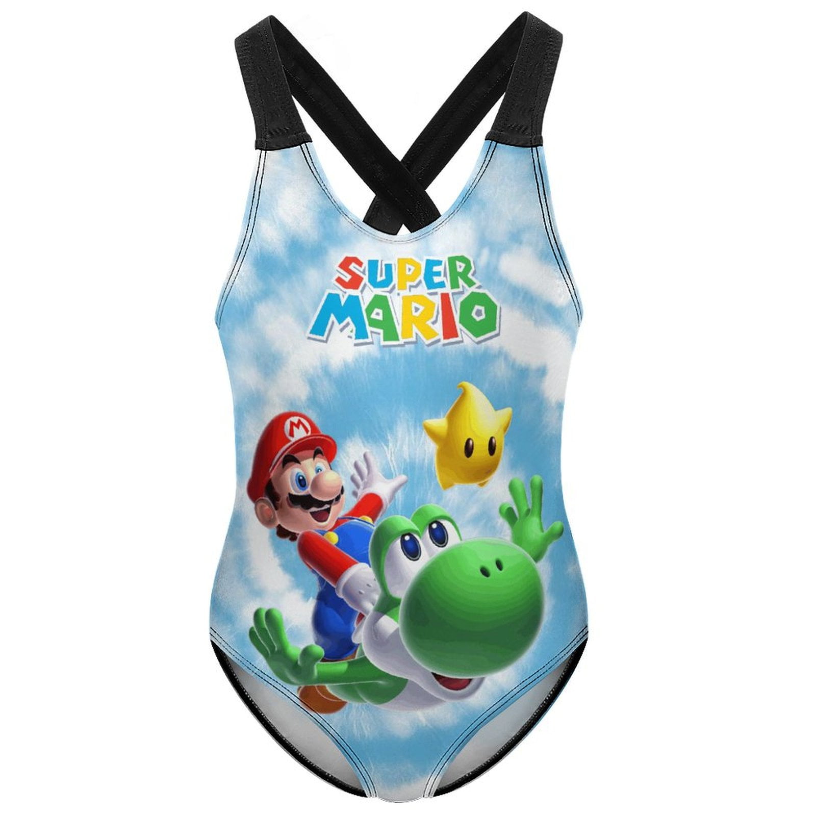 Super Mario Pet Girl's One-piece Swimsuit Summer Children's Beach ...