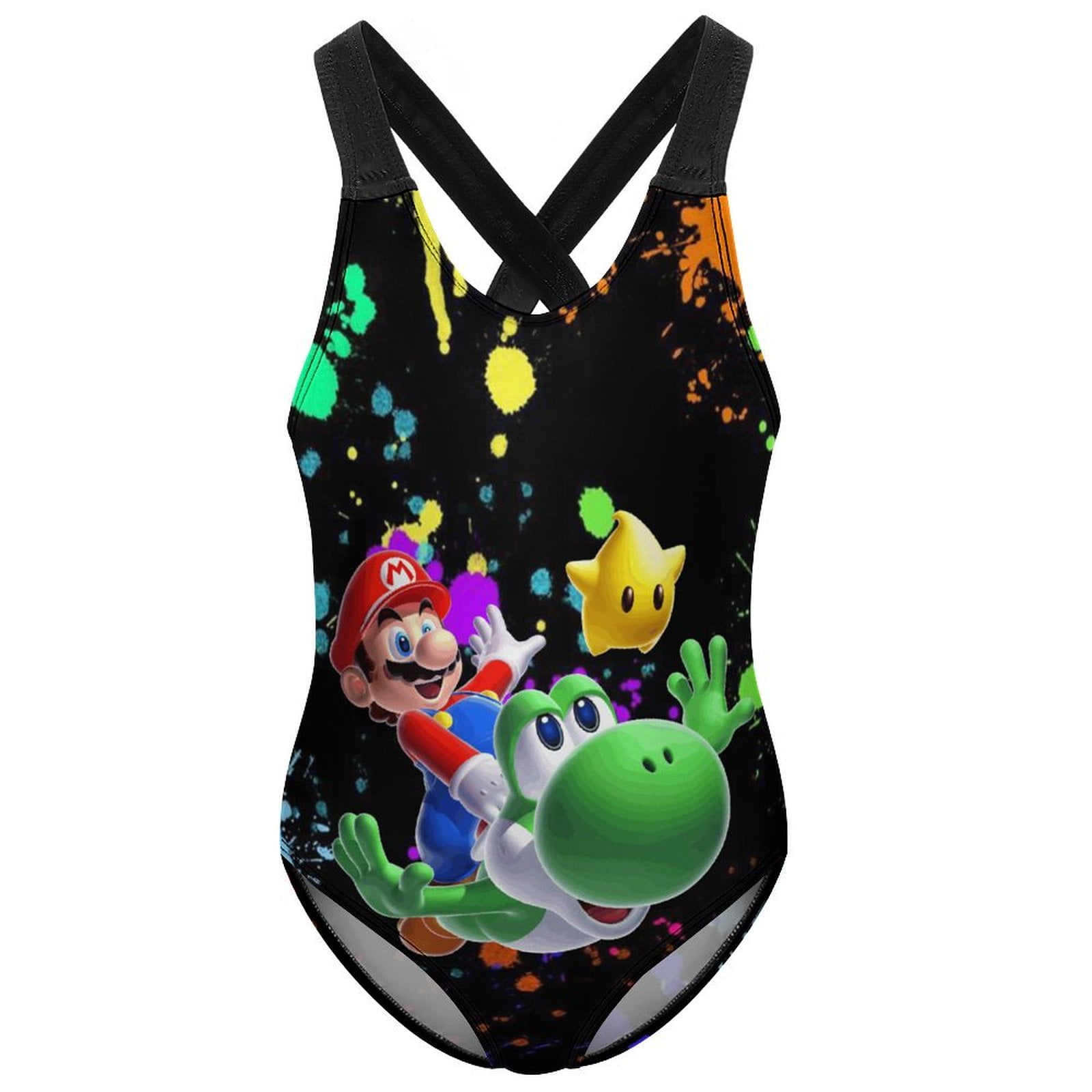 Super Mario Pet Girl's One-piece Swimsuit Summer Children's Beach ...