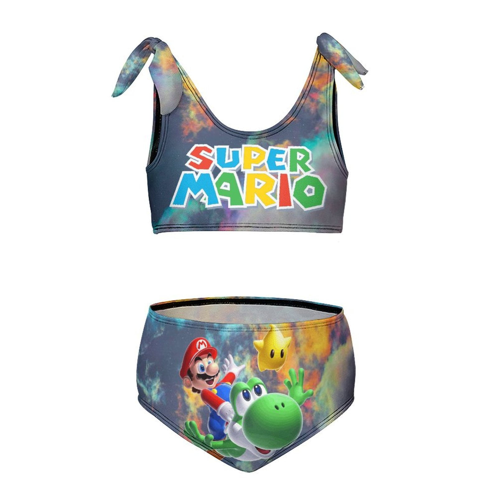 Super Mario Pet Kid's Swimwear Two Piece Swimsuit Summer Beach Vacation ...