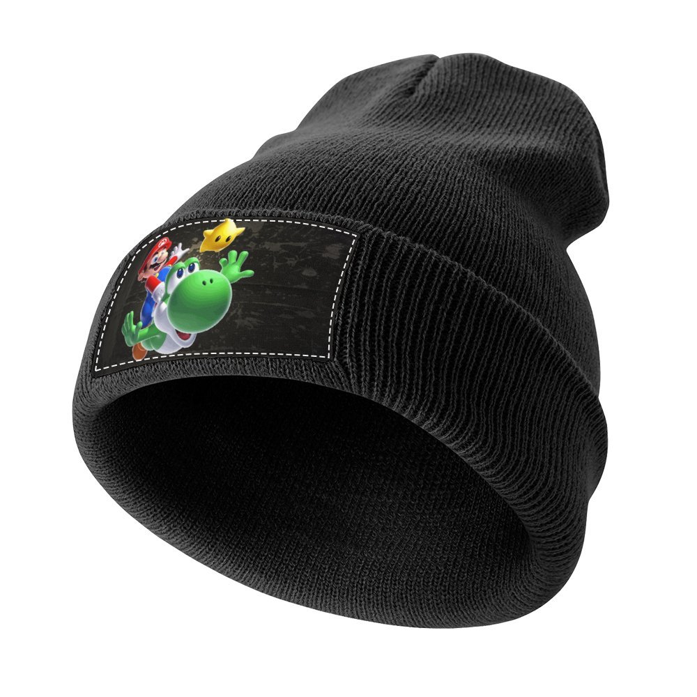 Super Mario Pet Stretchable Knitted Beanie Hat Daily Winter Thermal ...