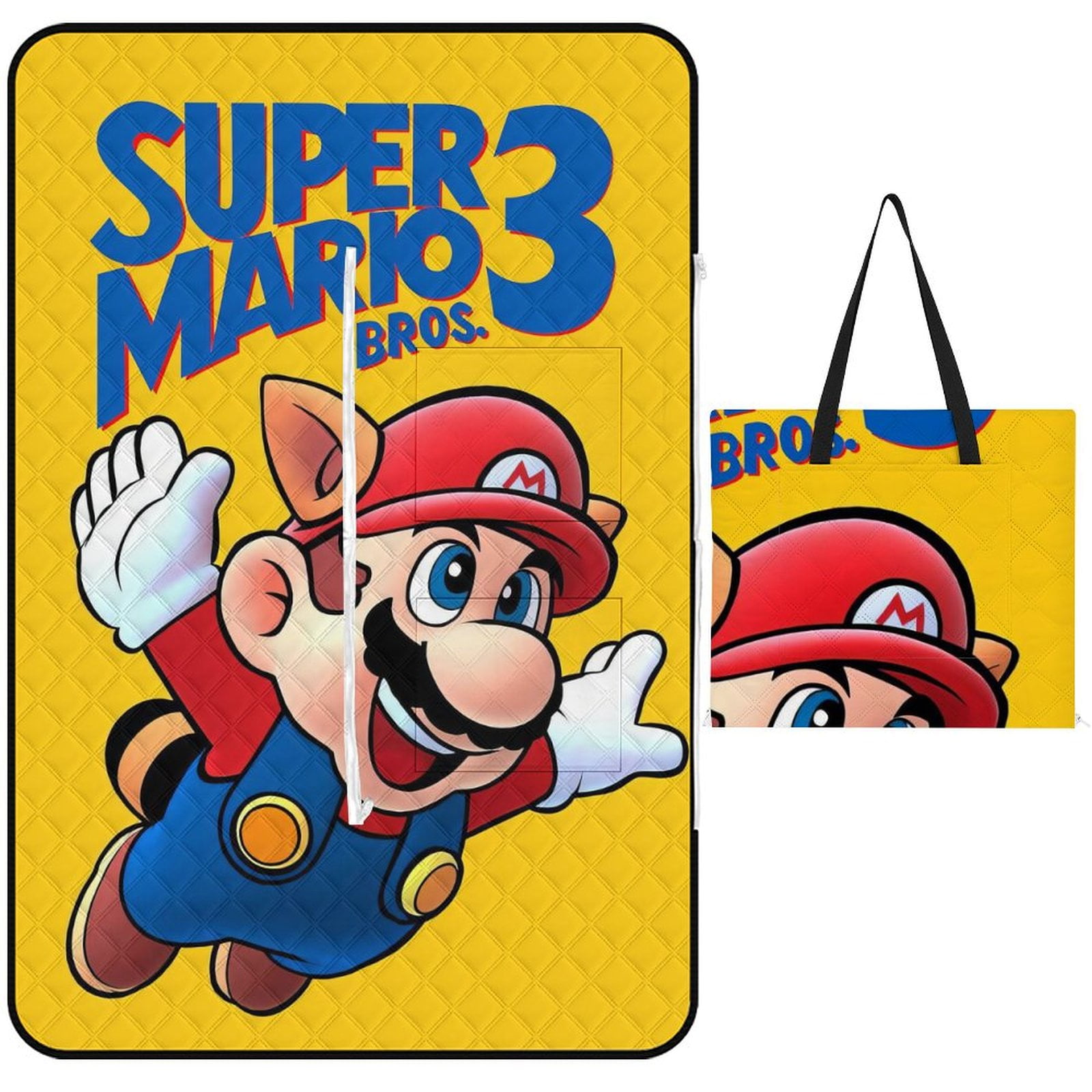 Super Mario Picnic Blankets Beach Blanket, 60''x40'' Large Sandproof ...