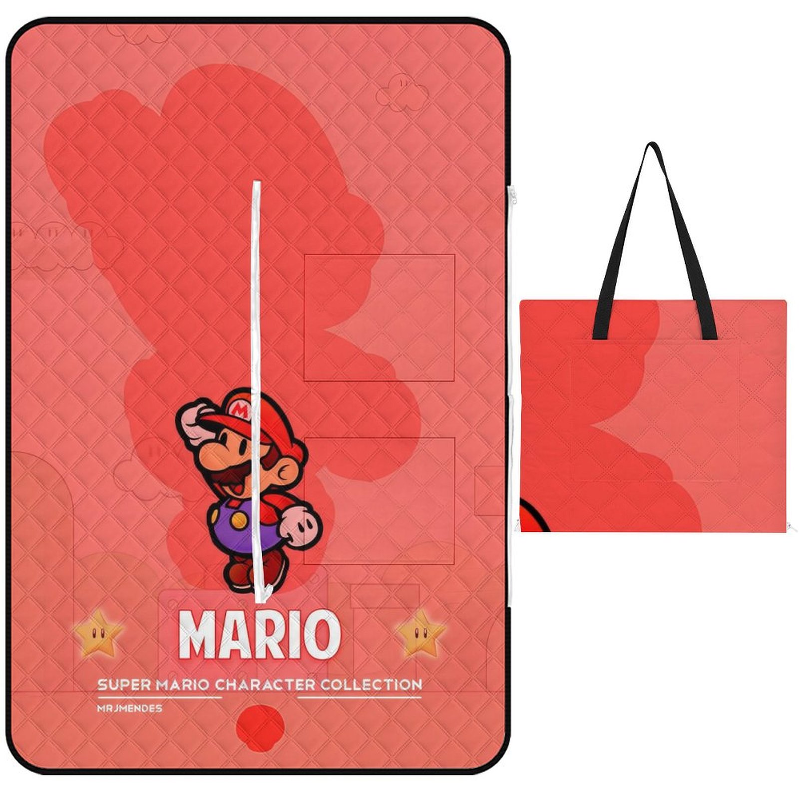 Super Mario Picnic Blankets Beach Blanket, 60''x40'' Large Sandproof ...