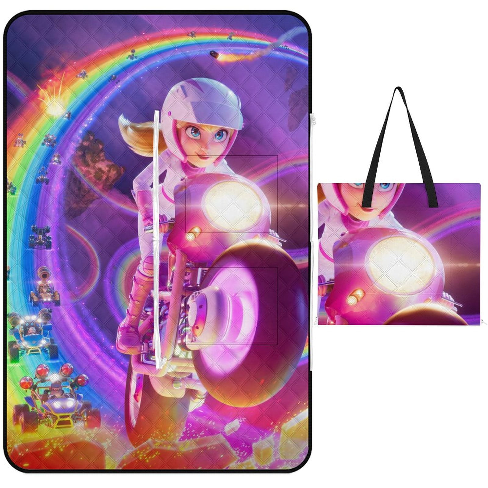 Super Mario Picnic Blankets Beach Blanket, 60''x40'' Large Sandproof ...