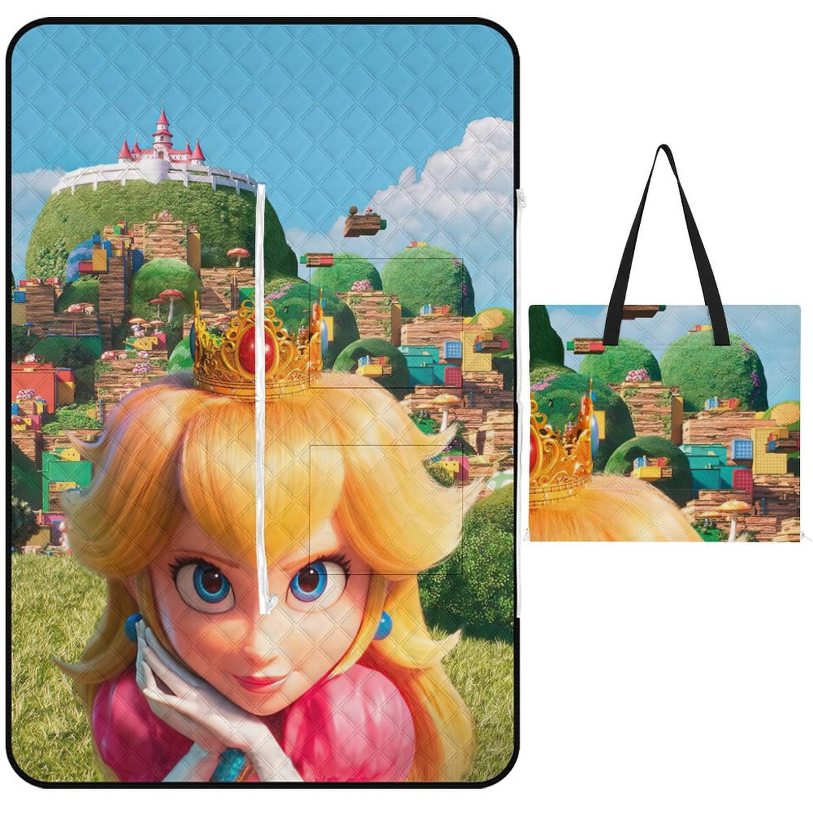 Super Mario Picnic Blankets Beach Blanket, 60''x40'' Large Sandproof ...