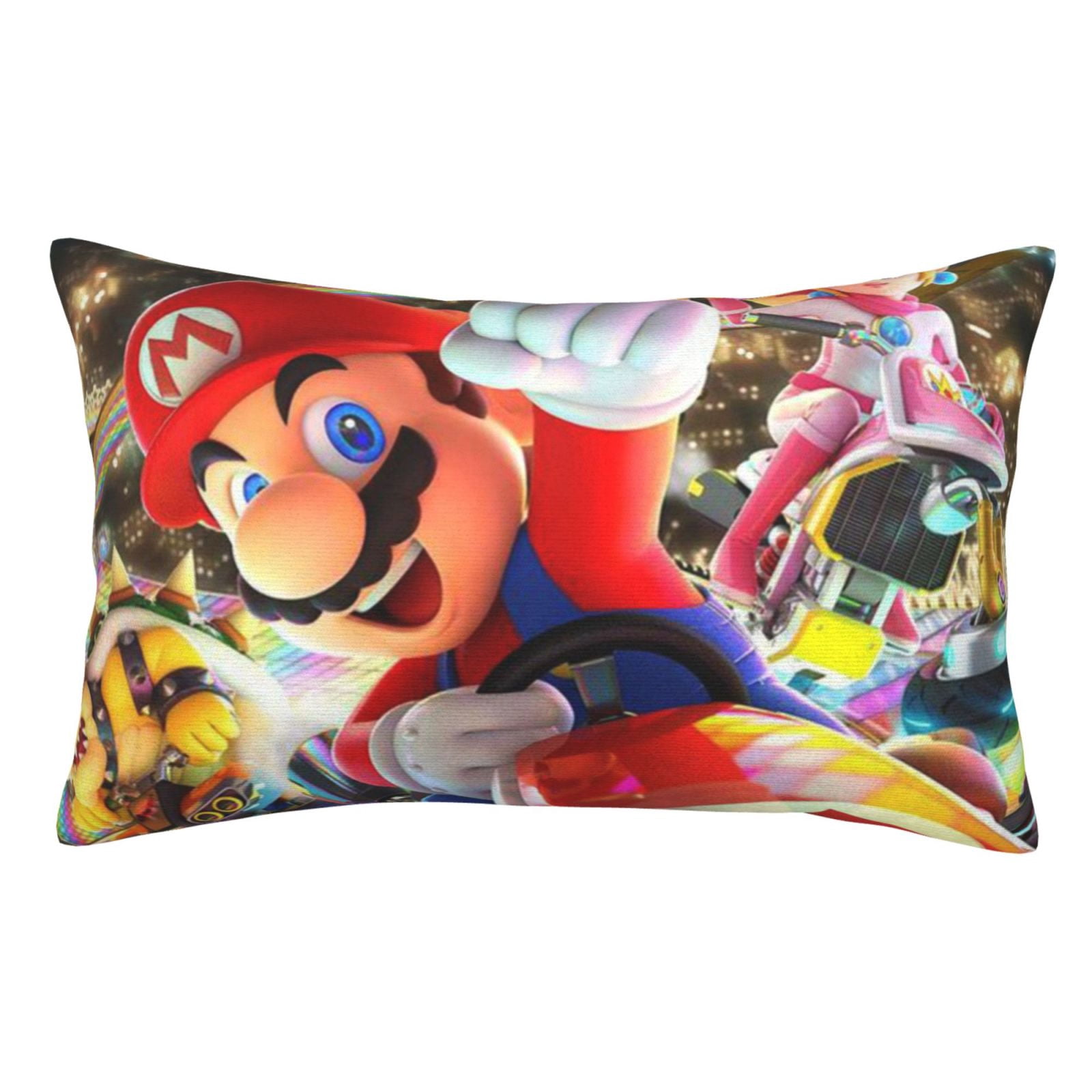 Super Mario Pillowcases Decorative Throw Pillow Covers Pillow Holder ...