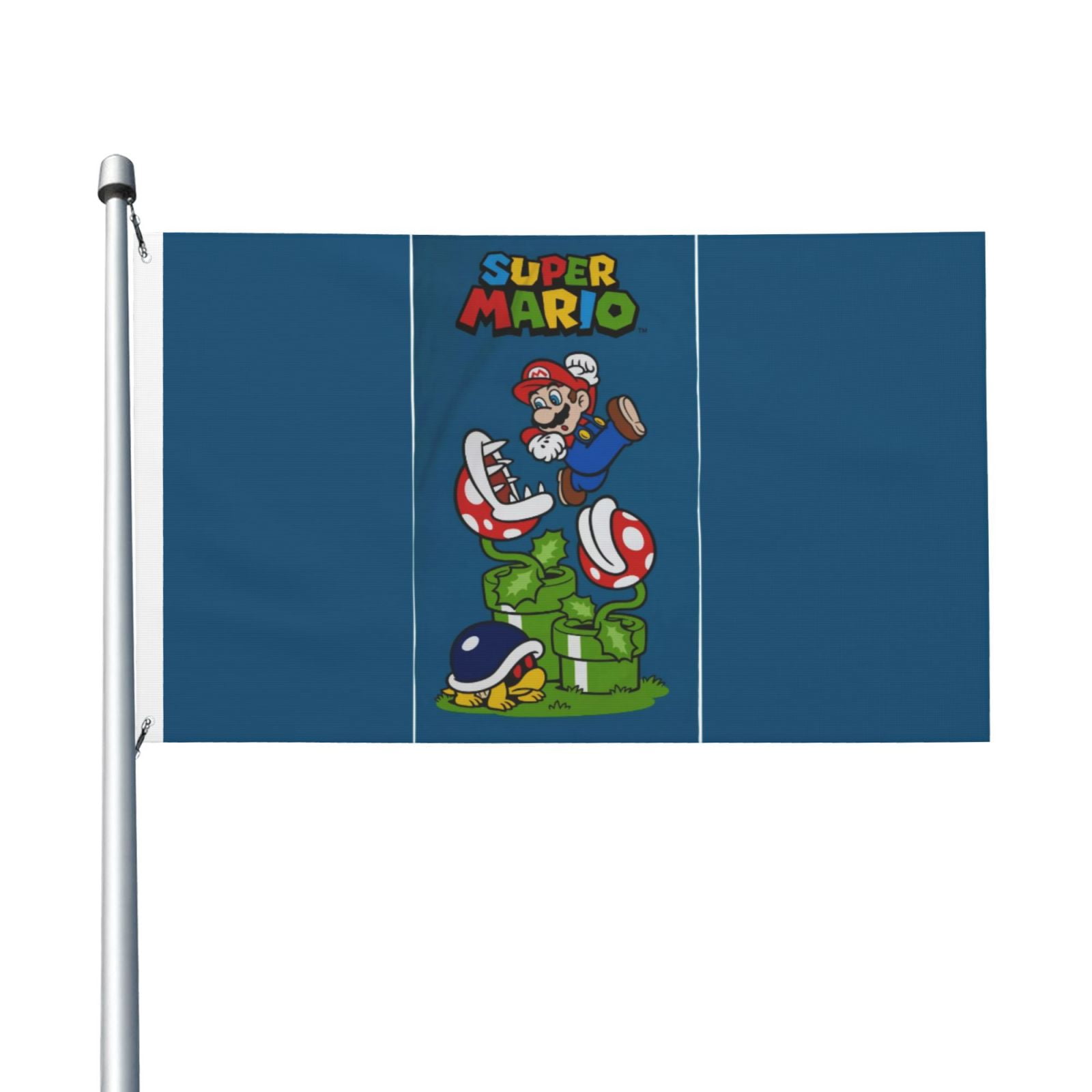 Super Mario Piranha Plant68 3x5ft Face Flag Fade Proof Holiday Fall ...