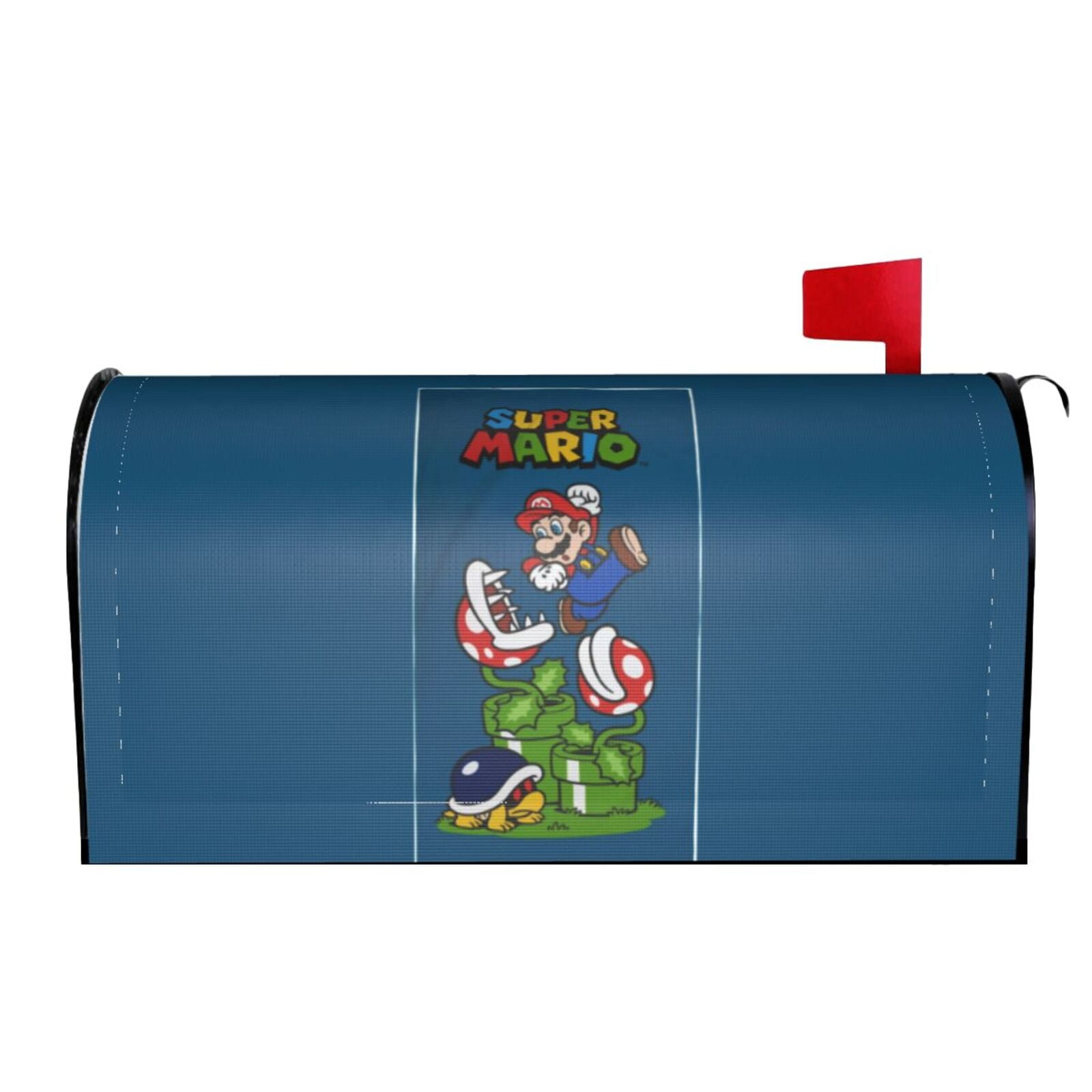 Super Mario Piranha Plant68 Cartoon Character Mailbox Cover Magnetic ...