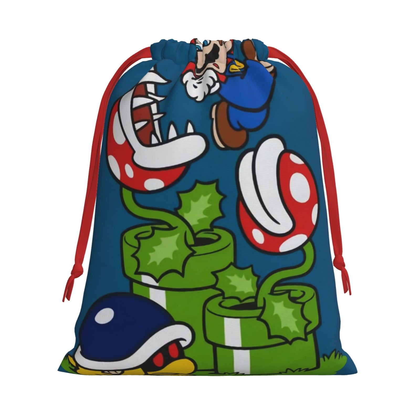 Super Mario Piranha Plant68 Drawstring Bag For Kids Adults Gifts ...