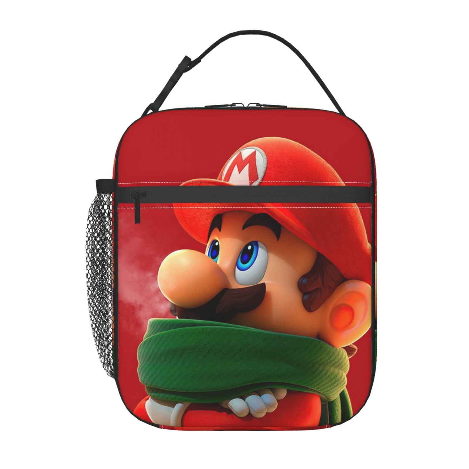 Super Mario Portable Insulated Lunch Bag Tote Bento Bag Cooler Thermal ...