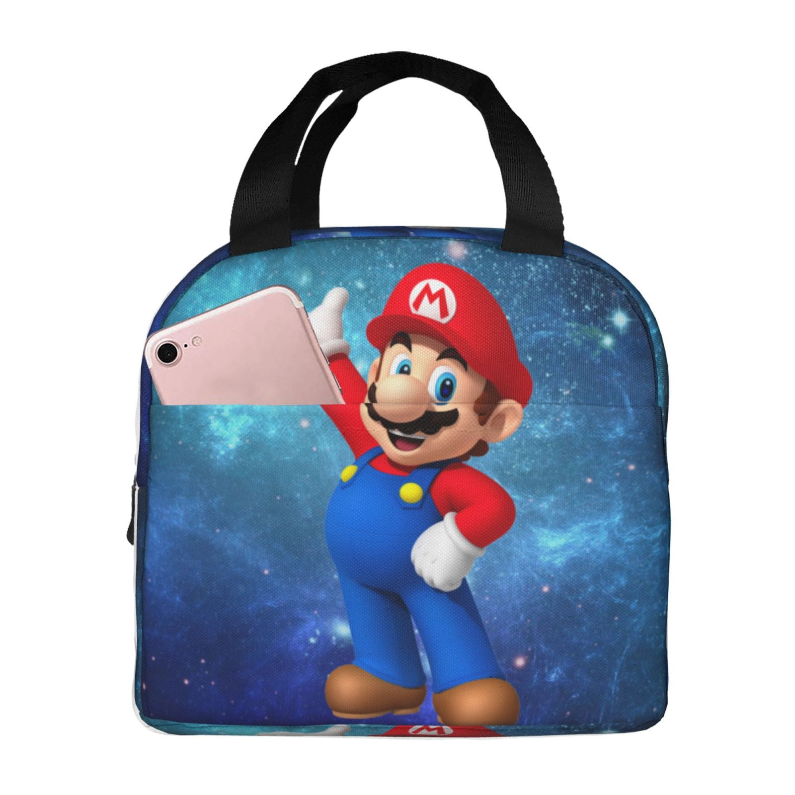 Super Mario Portable Lunch Bag Reusable Lunch Box Insulated Thermal ...