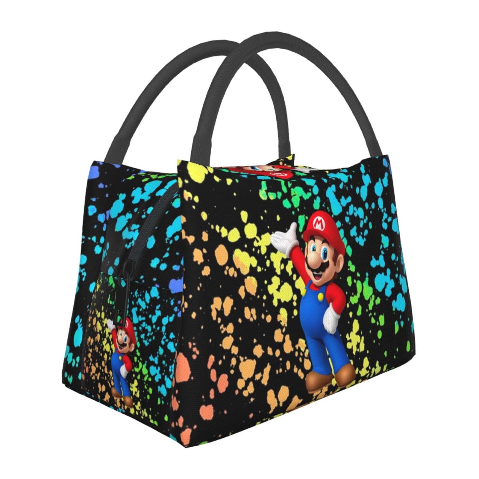 Super Mario Portable Lunch Bags,Thermal Insulation Bento Bag,Reusable ...