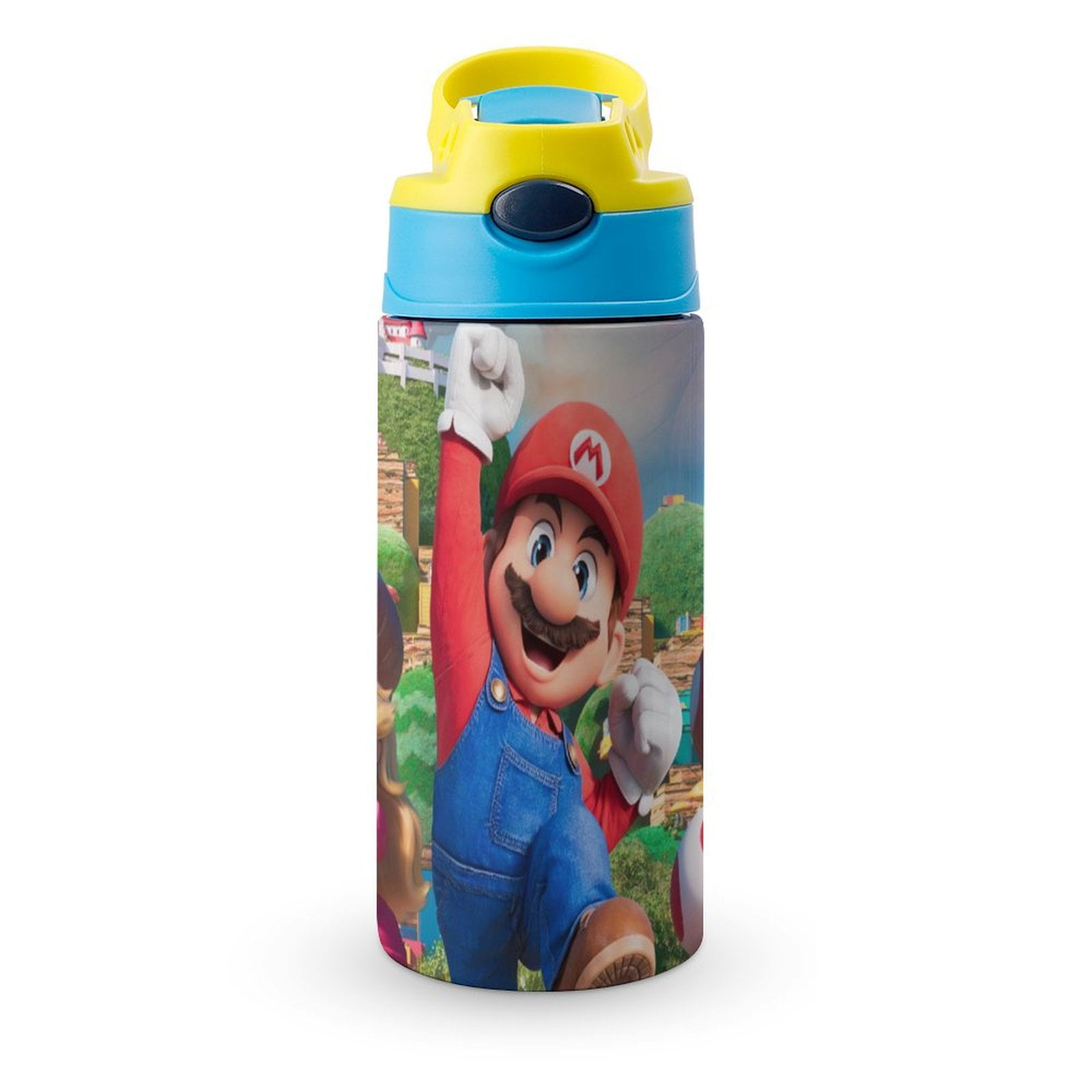 Super Mario Portable Water Bottle Insulated Stainless Steel Water Cup ...