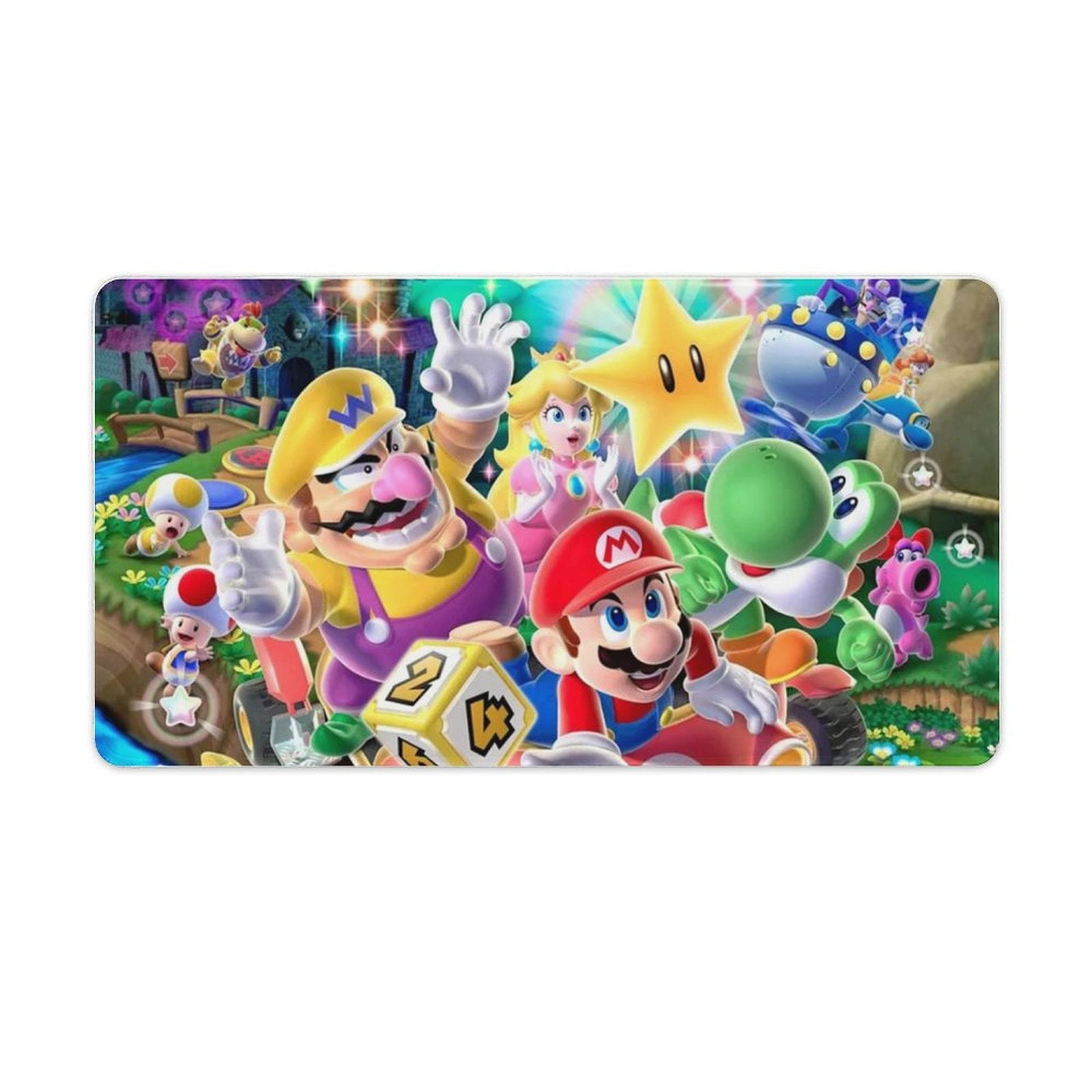 Super Mario Poster Extended Gaming Mouse Pad No-sliped Large Desk Mat ...